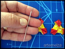 ARTEMELZA - Arte e Artesanato: Fuxico com 2 triângulos | Yo-yo with 2 ...